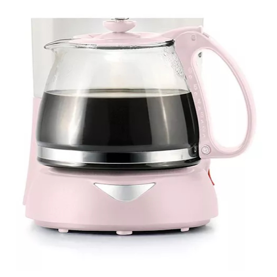 Cafetera Taurus Coffeemax 6 Ribbon semi automática rosa de goteo