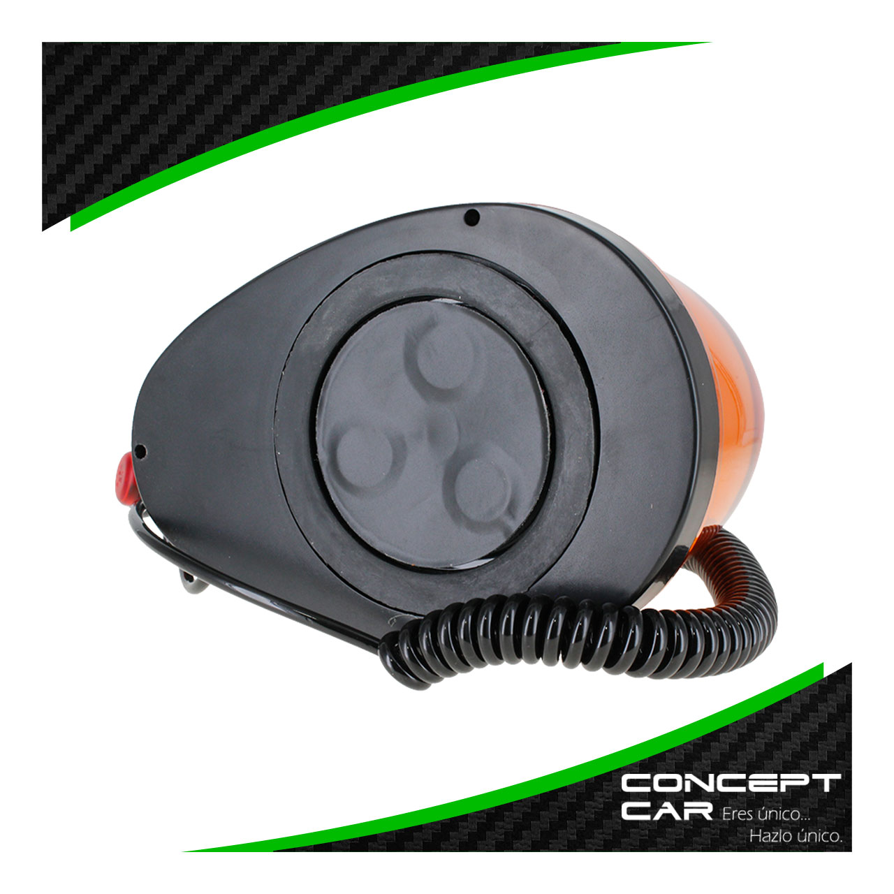 Torreta 42 Led Tipo Kojak Profesional Universal Iman 12-24v