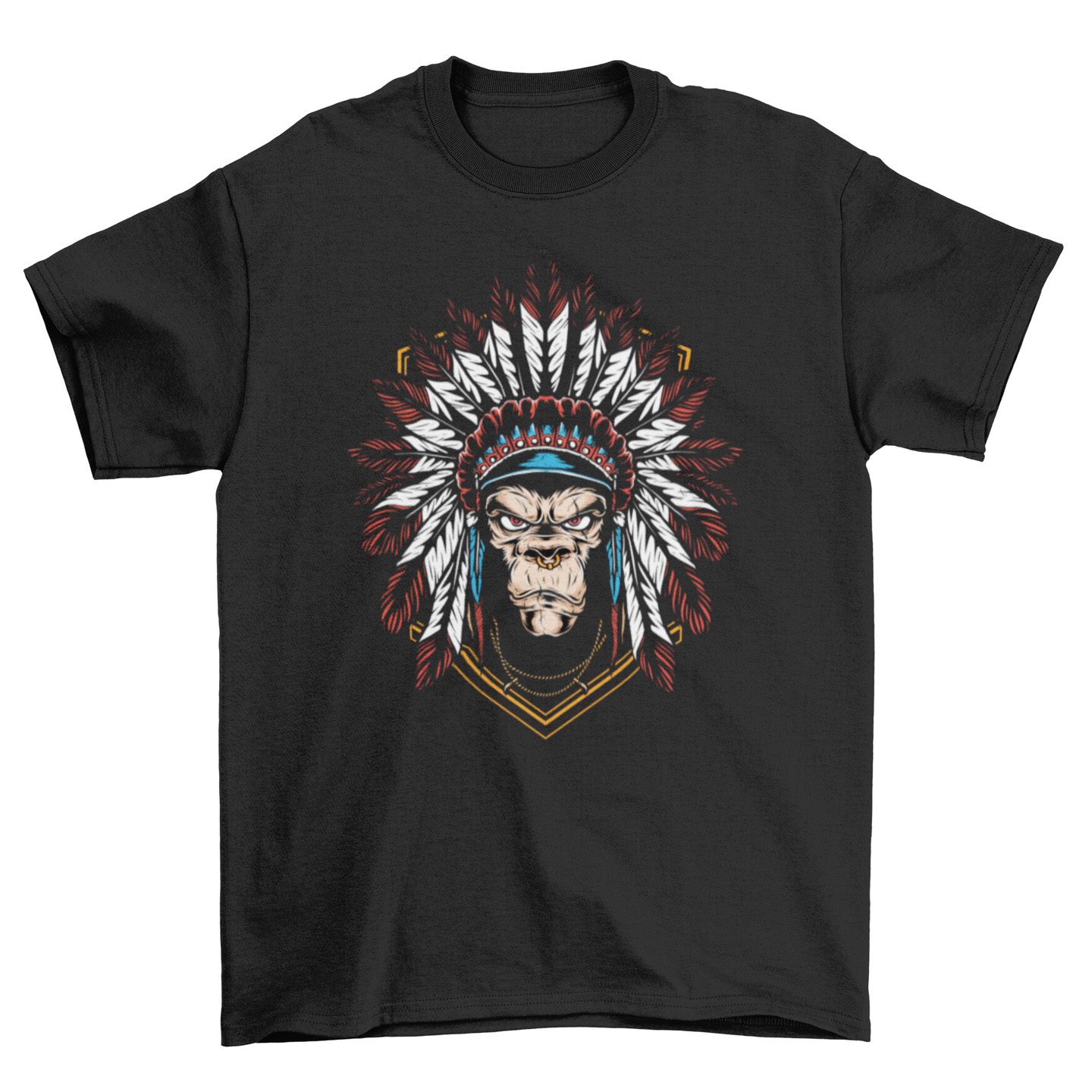 Playera Caballero y Dama Simio con Penacho Cool