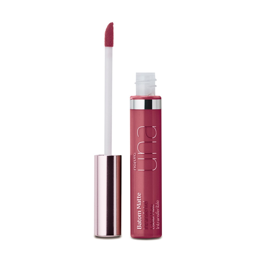 Labial Matte Intransferible Rose 2M Una Natura 8ml