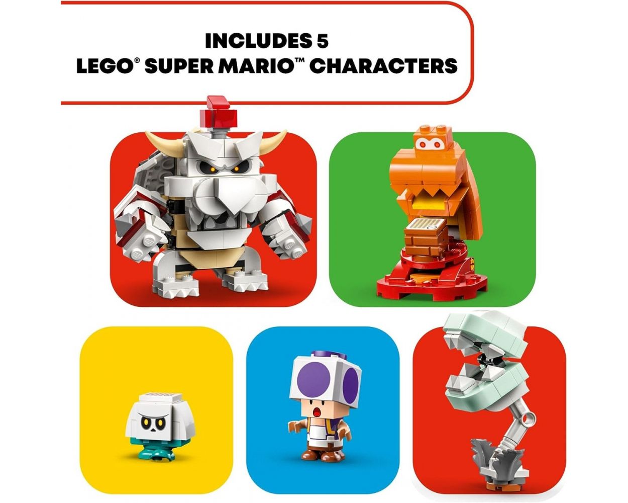 Lego Super Mario Set de Expansión Batalla contra Bowsitos en el ...