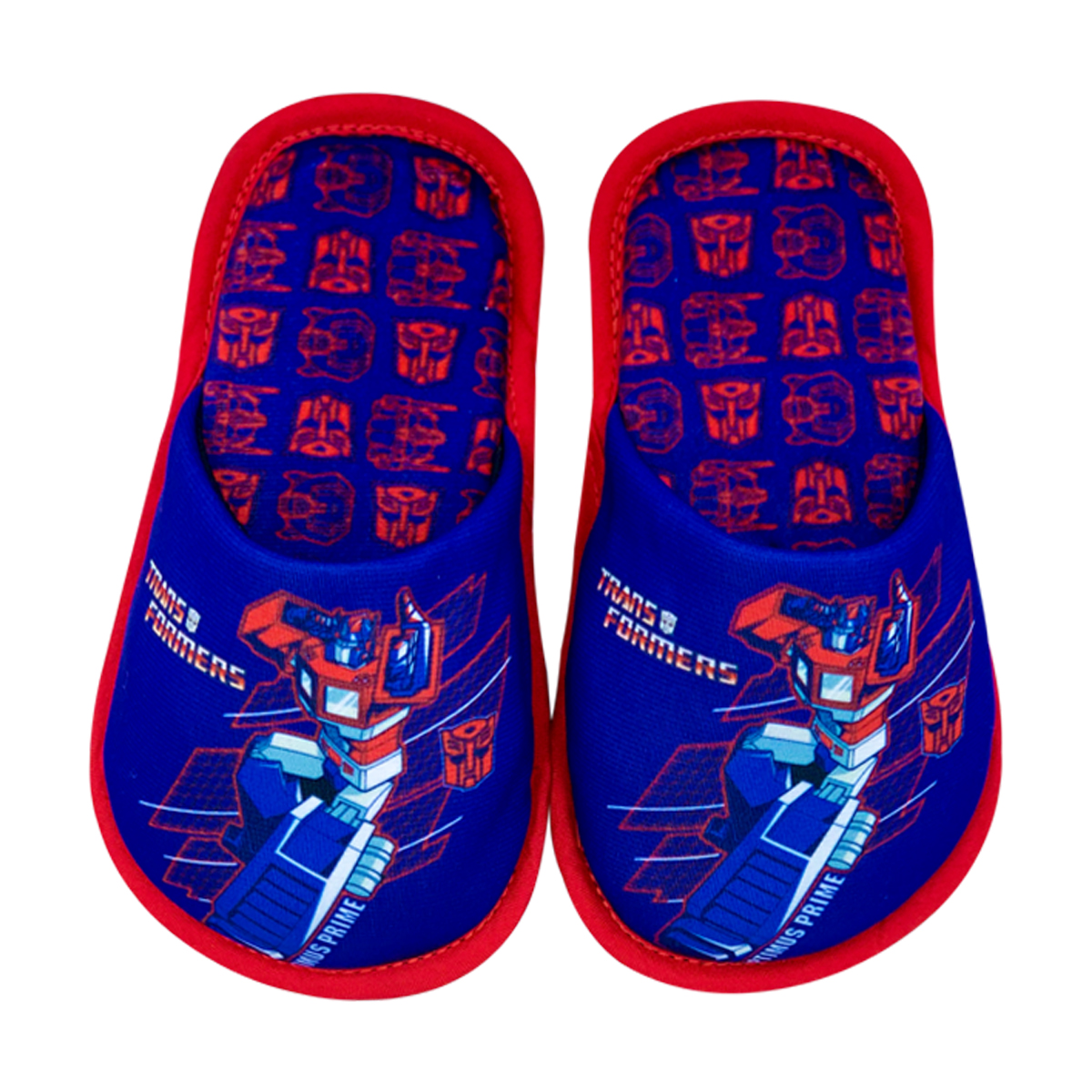 Pantufla Hasbro Infantil Transformers Optimus Prime Blue