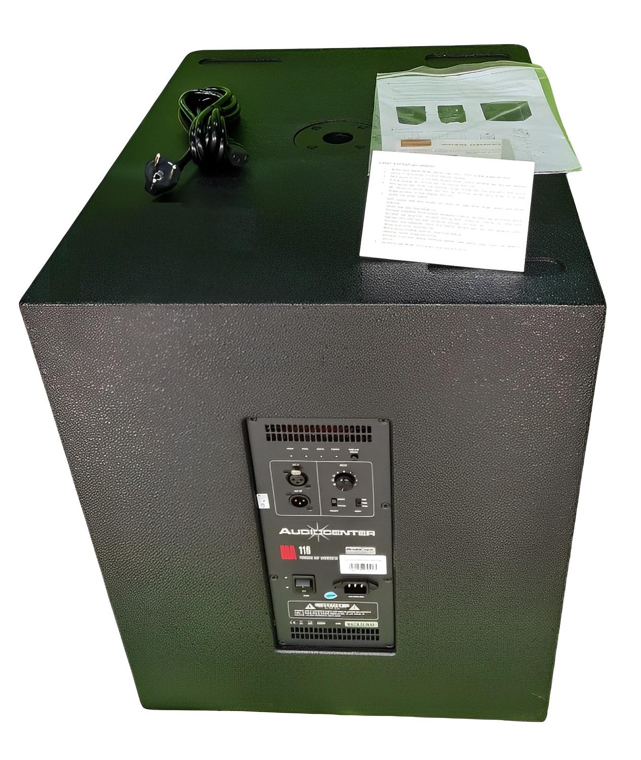 Audiocenter Ma118 Subwoofer Amplificado 2000w 134dB