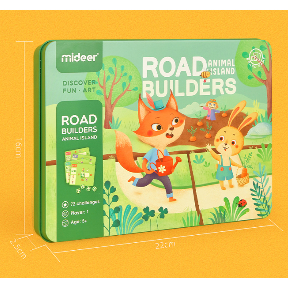 Juego De Mesa Construcción De Carreteras Para Niños Mideer