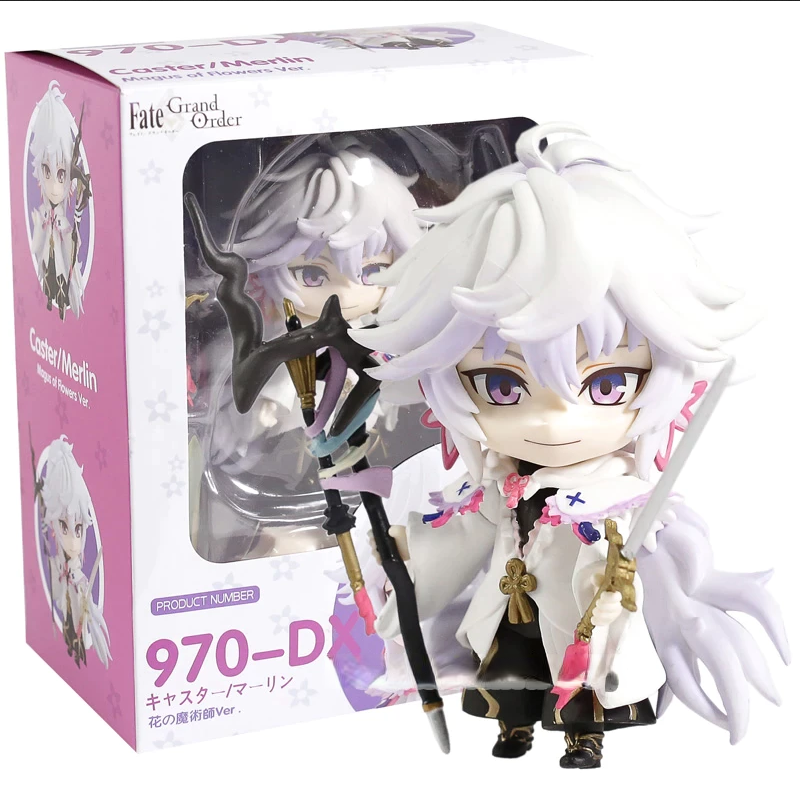 Caster Merlin 970 Fate Grand Order Nendoroid Figura Anime