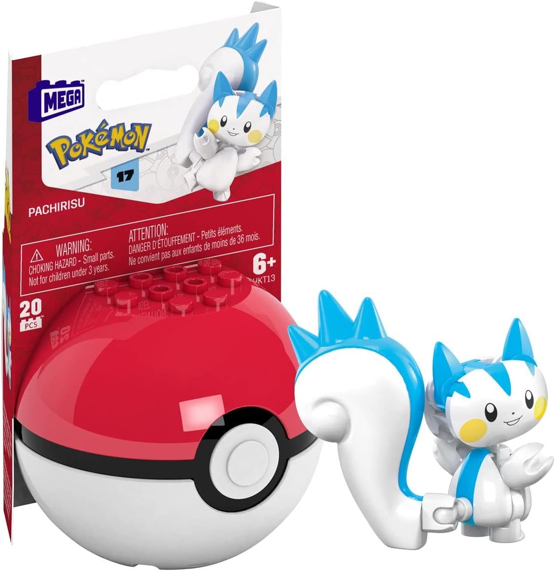 Mega POKEMON Pokébola Pachirisu