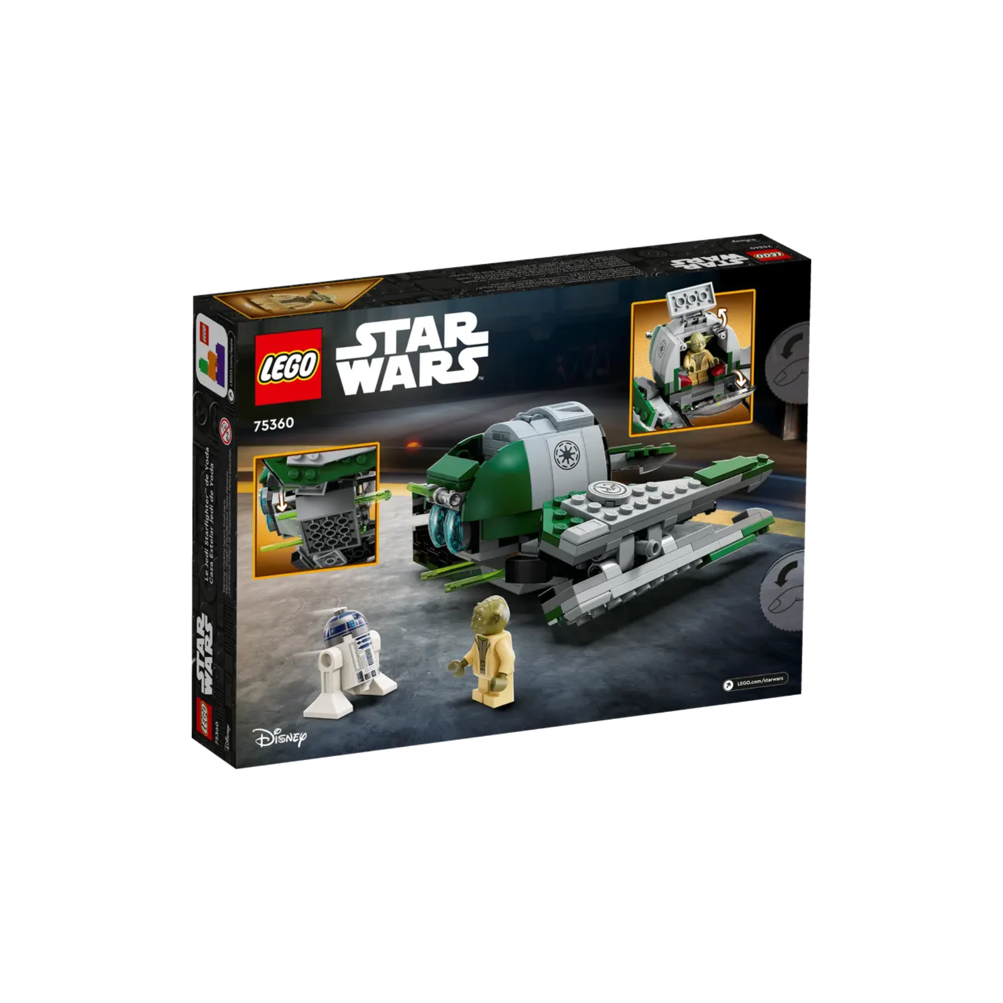 Lego 75360 Caza Estelar Jedi de Yoda Lego 75360 Caza Estelar Jedi de Yoda