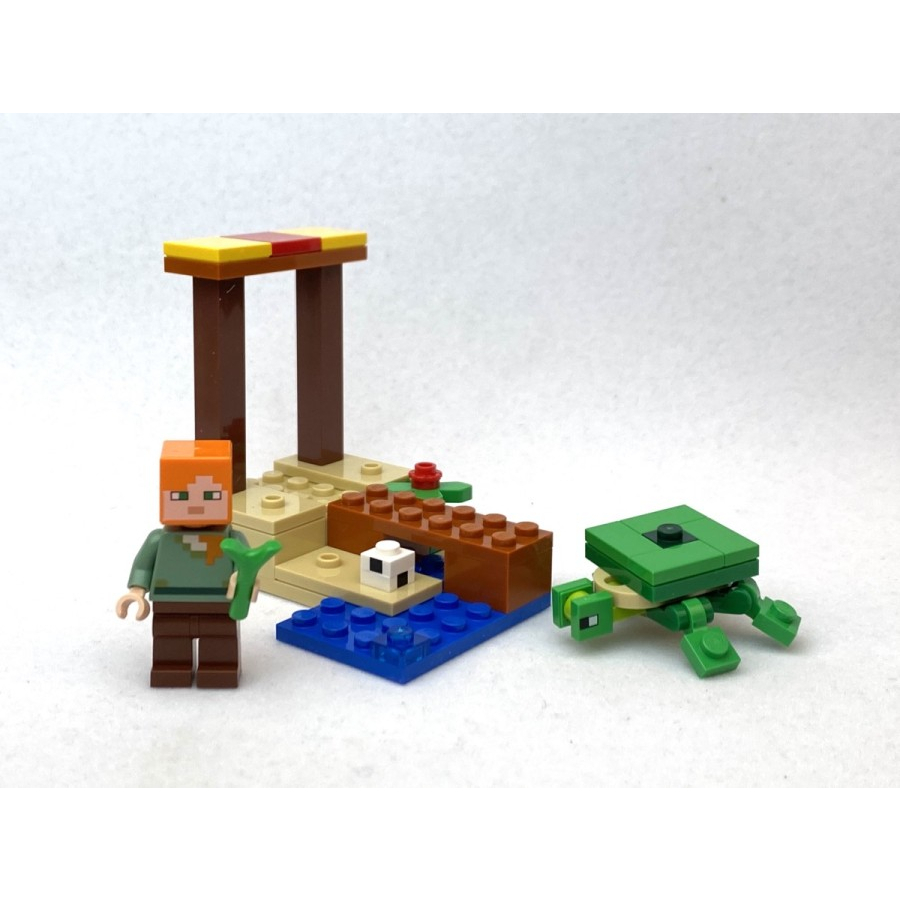 Lego Minecraft La Tortuga de la Playa 46pzs