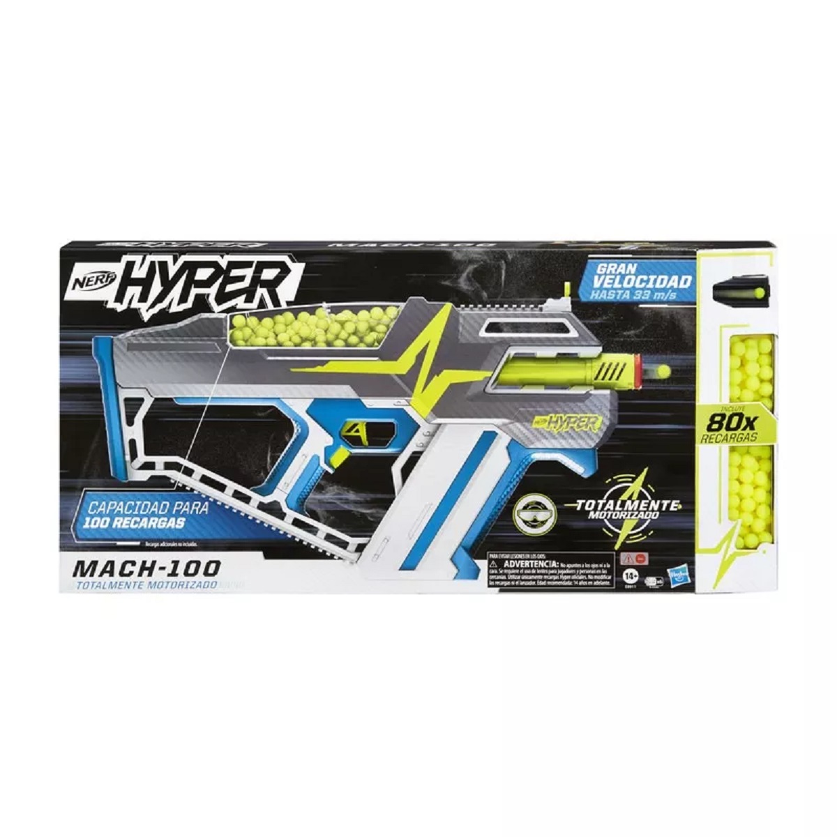 NERF hyper mach evolve 100