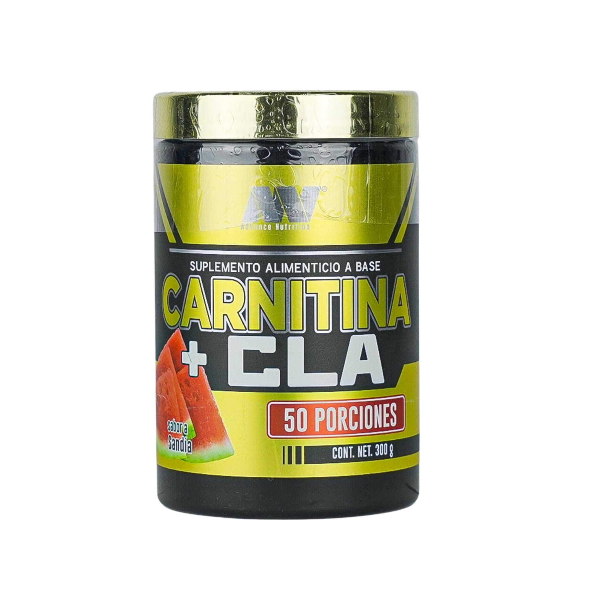Advance Nutrition | CLA + Carnitina | Sabor Sandia | 50 Servicios | 300 gr