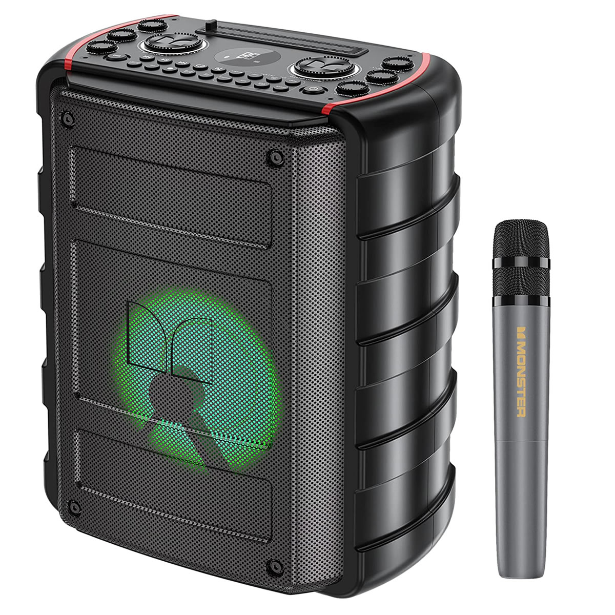 Bocina Inalámbrica Monster Party Box 200W Micrófono USB