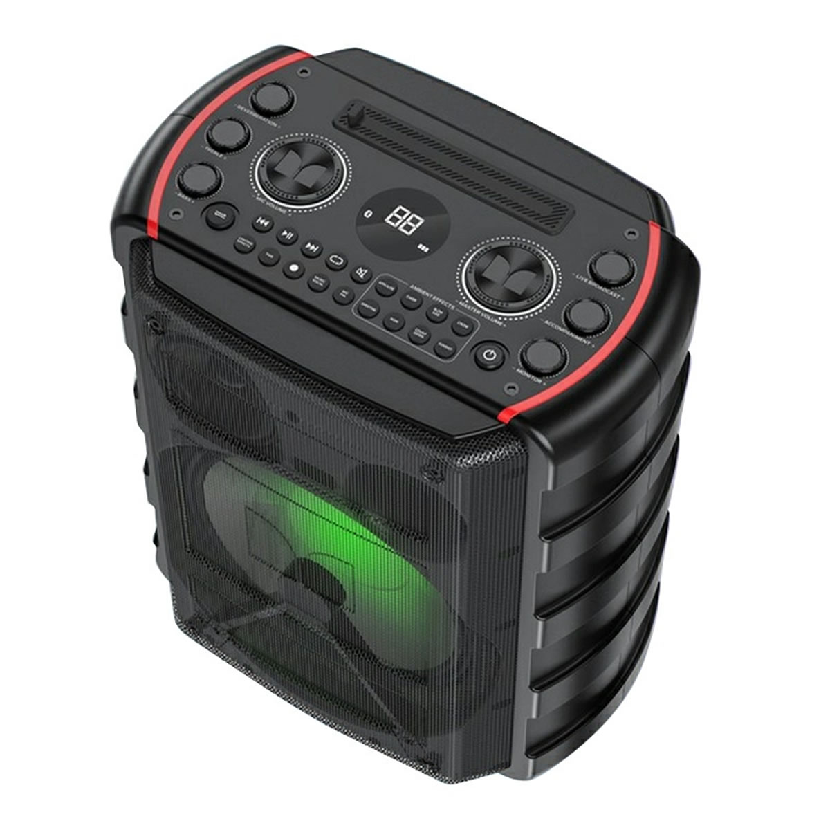 Bocina Inalámbrica Monster Party Box 200W Micrófono USB