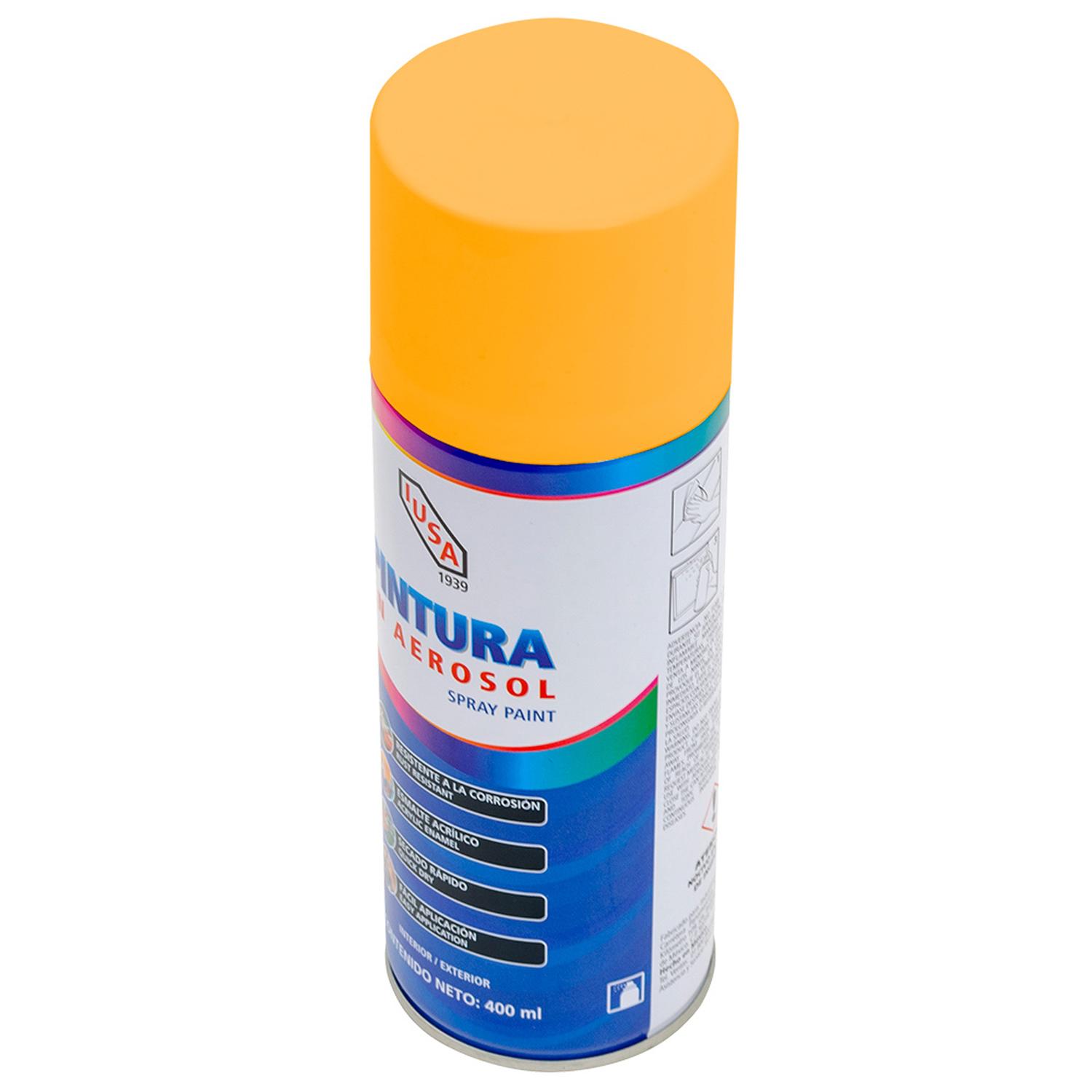 Pintura color amarillo colonial en aerosol