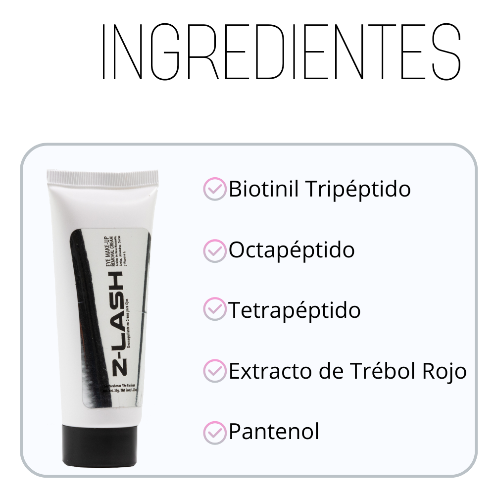 Desmaquillante para Ojos en Crema Z-LASH de Laguede