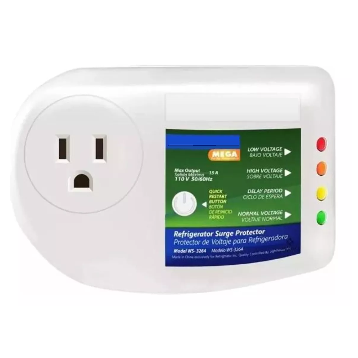 Protector De Voltaje Para Refrigerador