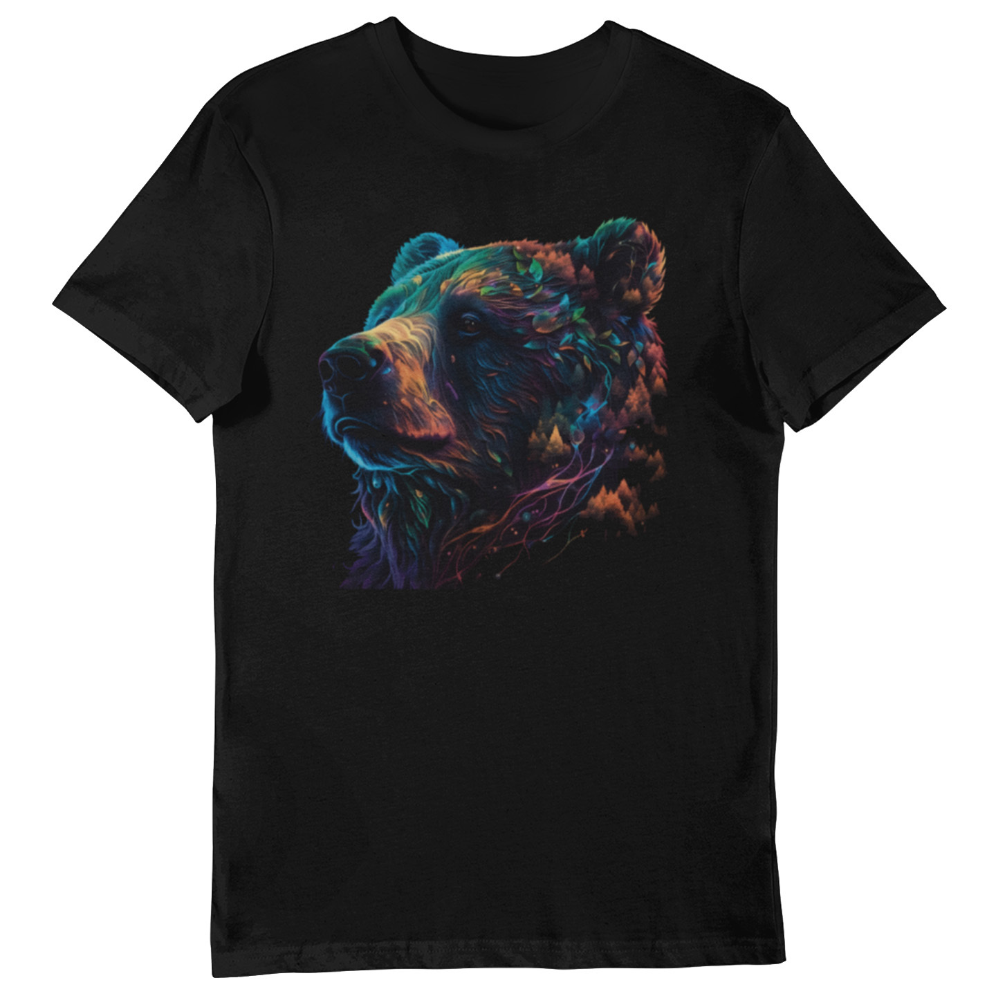 Playera Caballero y Dama Oso Animales Colores