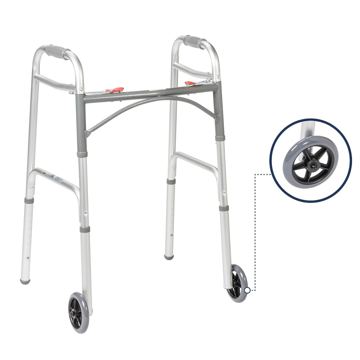 Andador plegable Drive Medical Deluxe: el mejor aliado para tu salud y ...