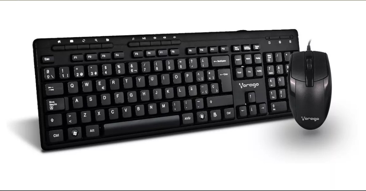 KIT VORAGO TECLADO/MOUSE KM-104
