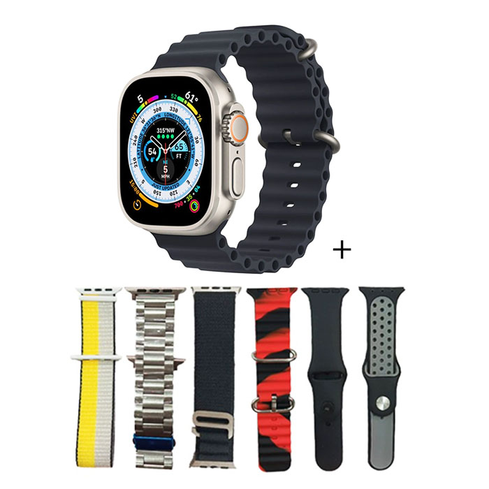 Smartwatch RB01 Plus + 7 Correas