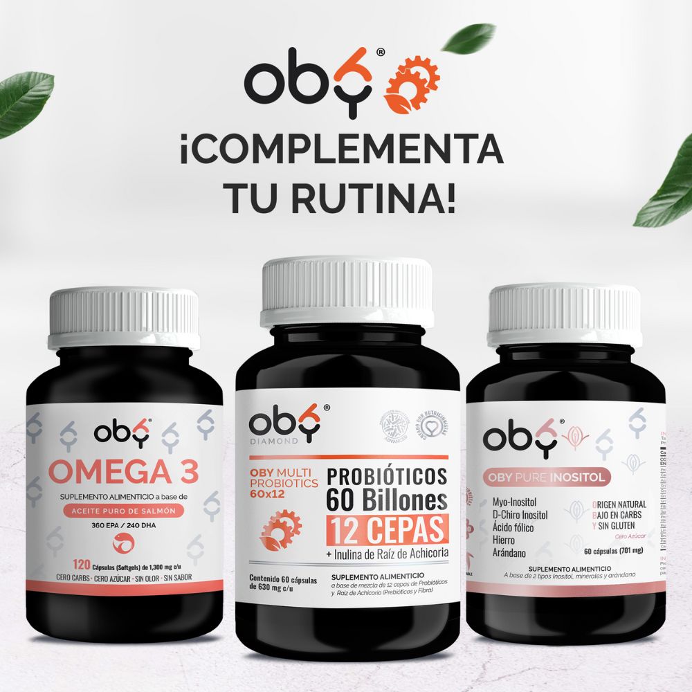 OBY MULTI Probiotics | Probioticos 60 Billones de 12 Cepas ...