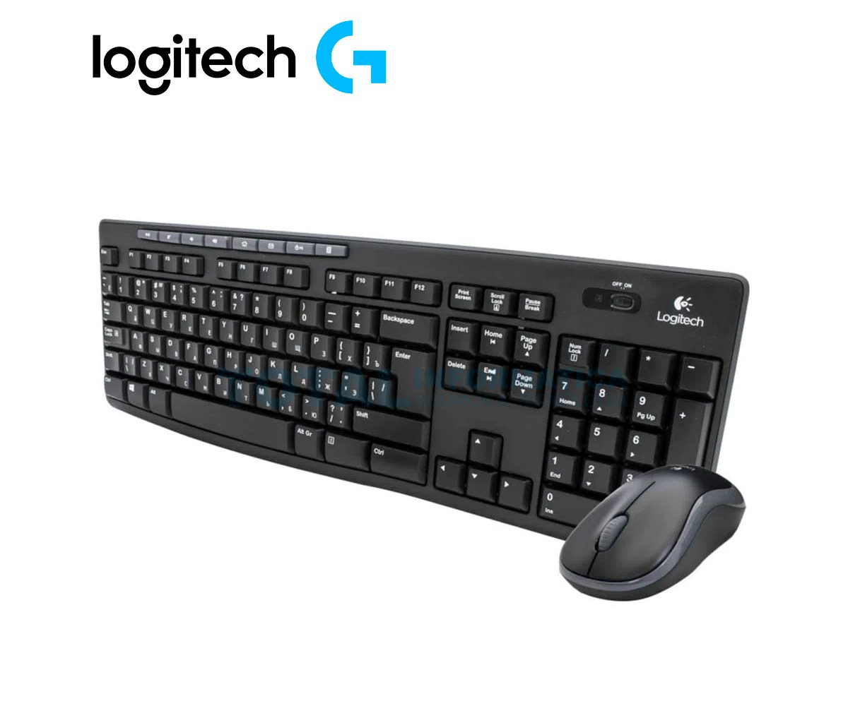 Teclado y Mouse inalámbricos Logitech Wireless Combo MK270