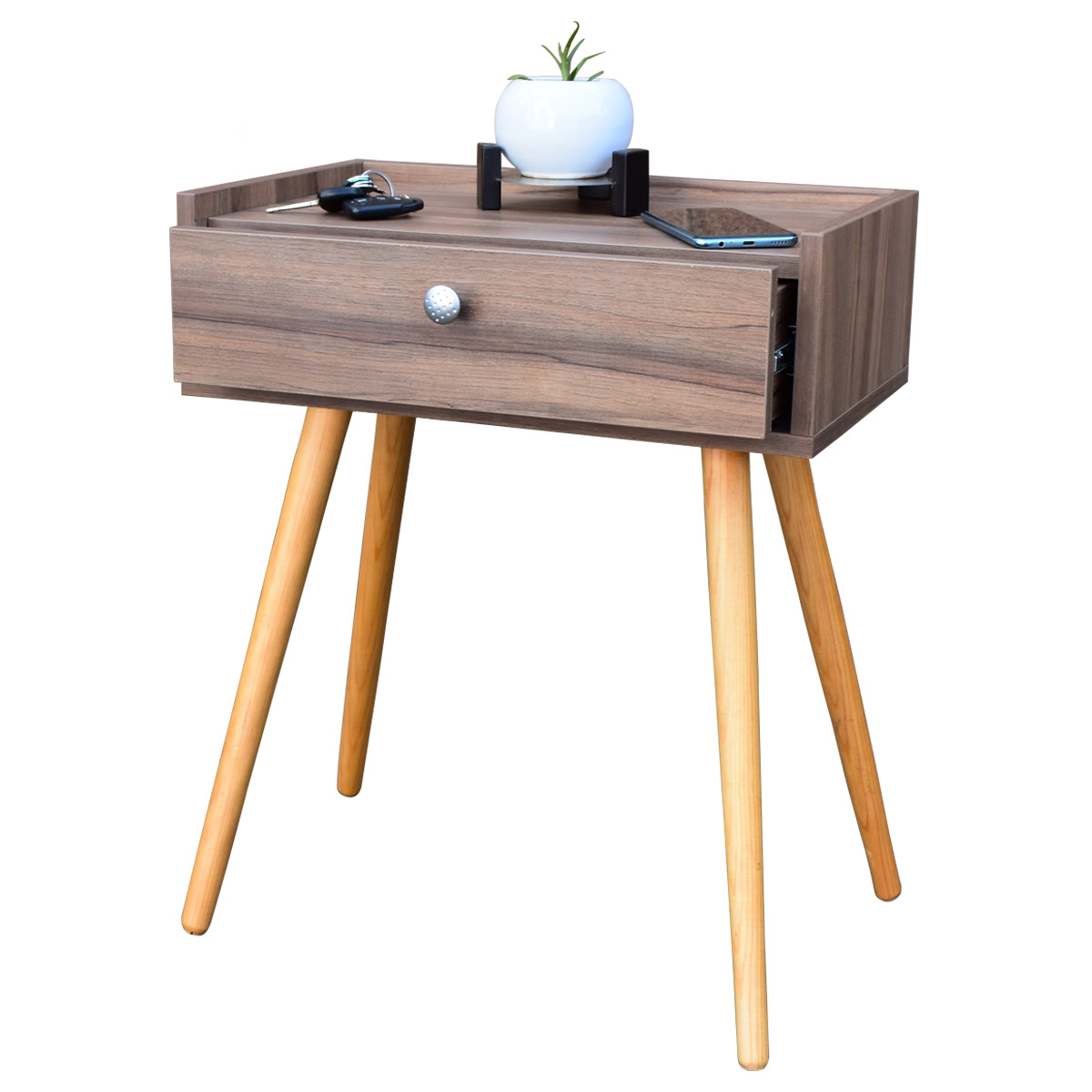 Buro Marsella o mesa de noche Hogare, Minimalista, Fácil armado ...