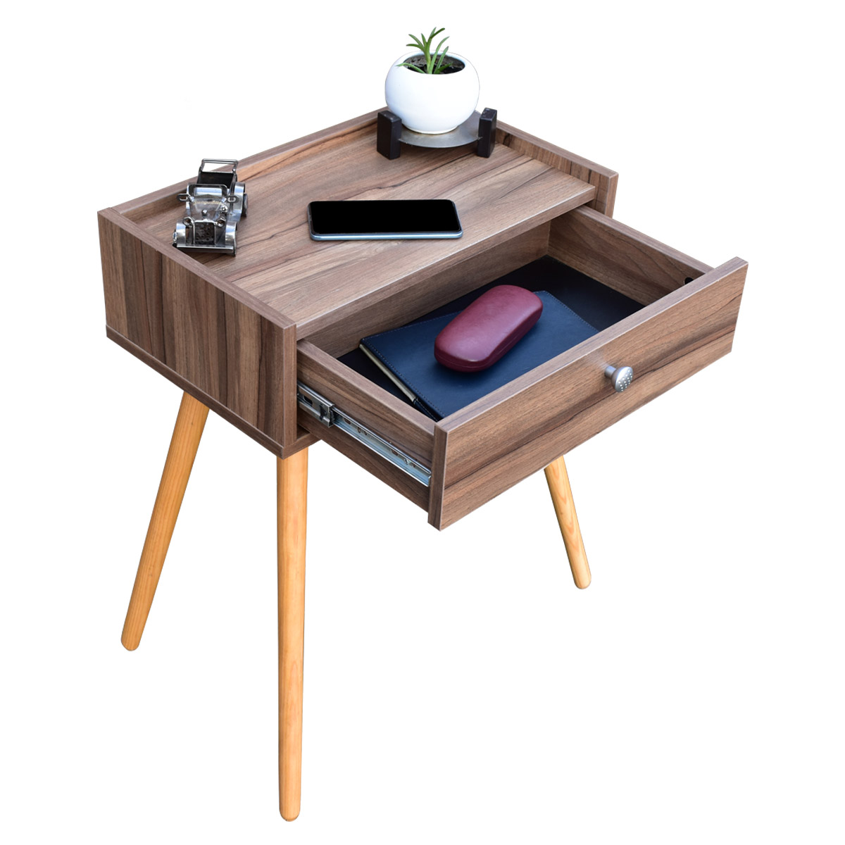 Buro Marsella o mesa de noche Hogare, Minimalista, Fácil armado ...