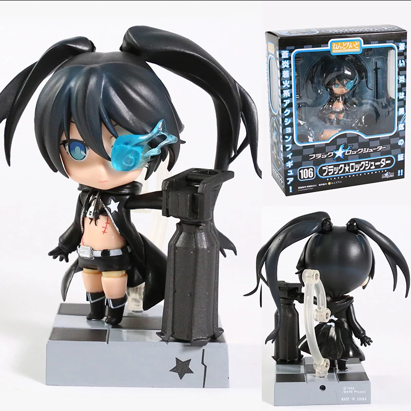 Black Rock Shooter 106 Mato Kuroi Nendoroid Figura Anime