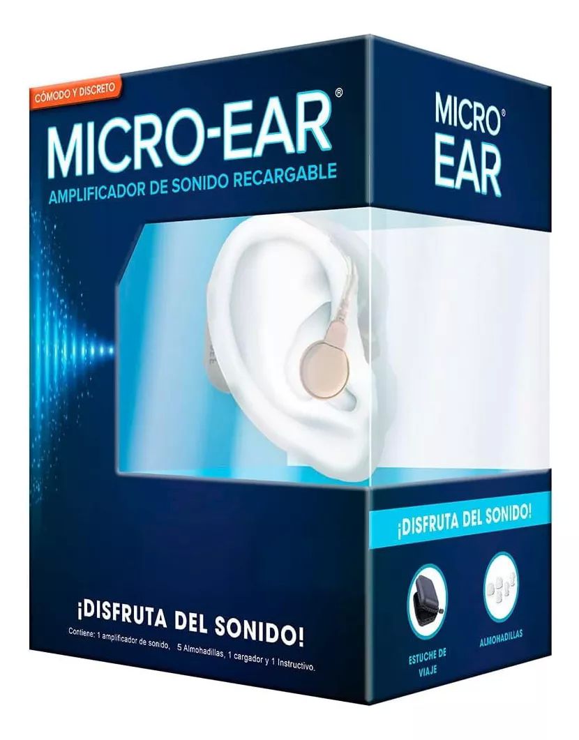 Amplificador De Sonido Micro-ear Recargable