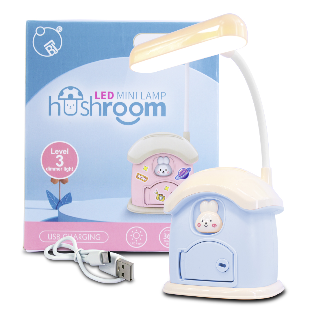 Mini Lampar De Escritorio Led Hushroom
