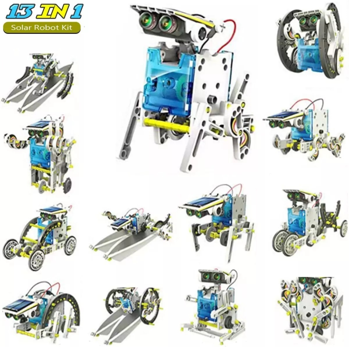 Kit De Robot Solar Didáctico De Juguete Para Niños