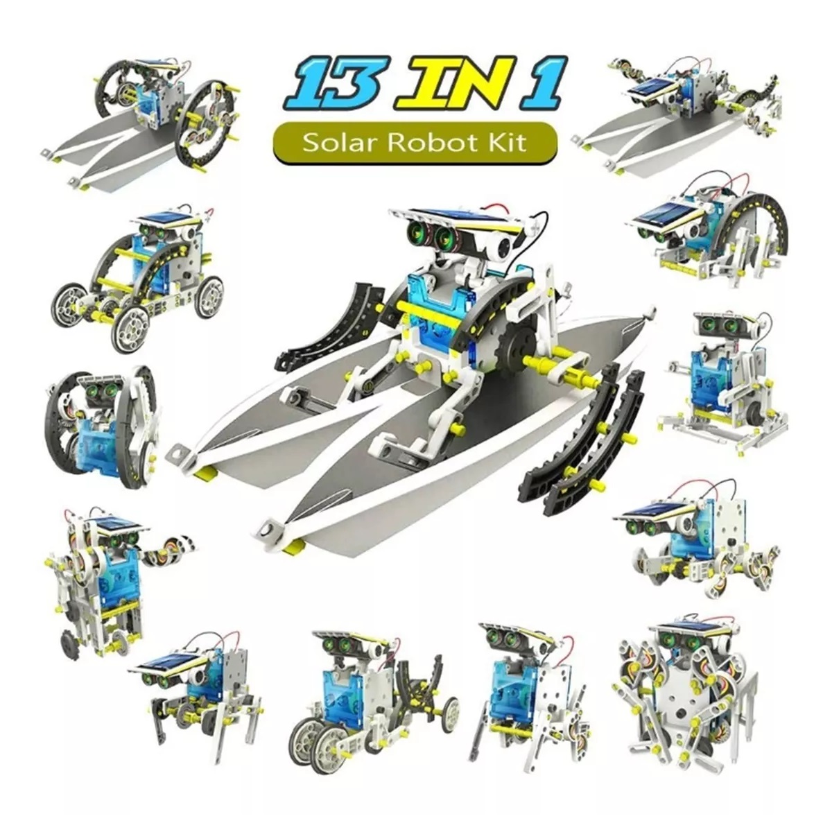 Kit De Robot Solar Didáctico De Juguete Para Niños