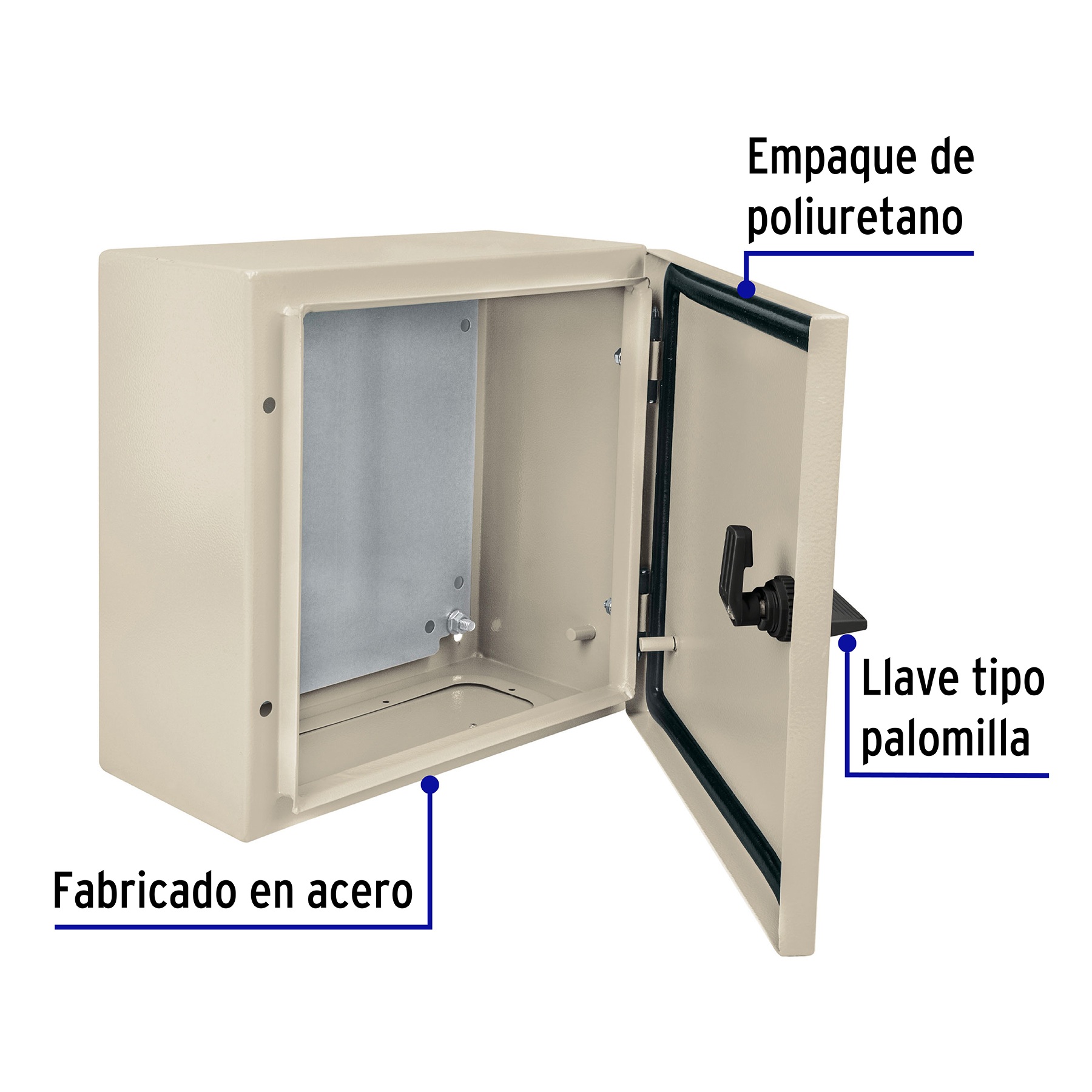 GABINETE METÁLICO, 300 X 300 MM, VOLTECK 46382