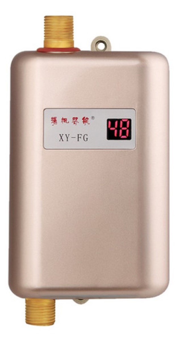 Calentador De Agua Pequeño Y Eléctrico 110v 3000w Sin Tanque Rosa