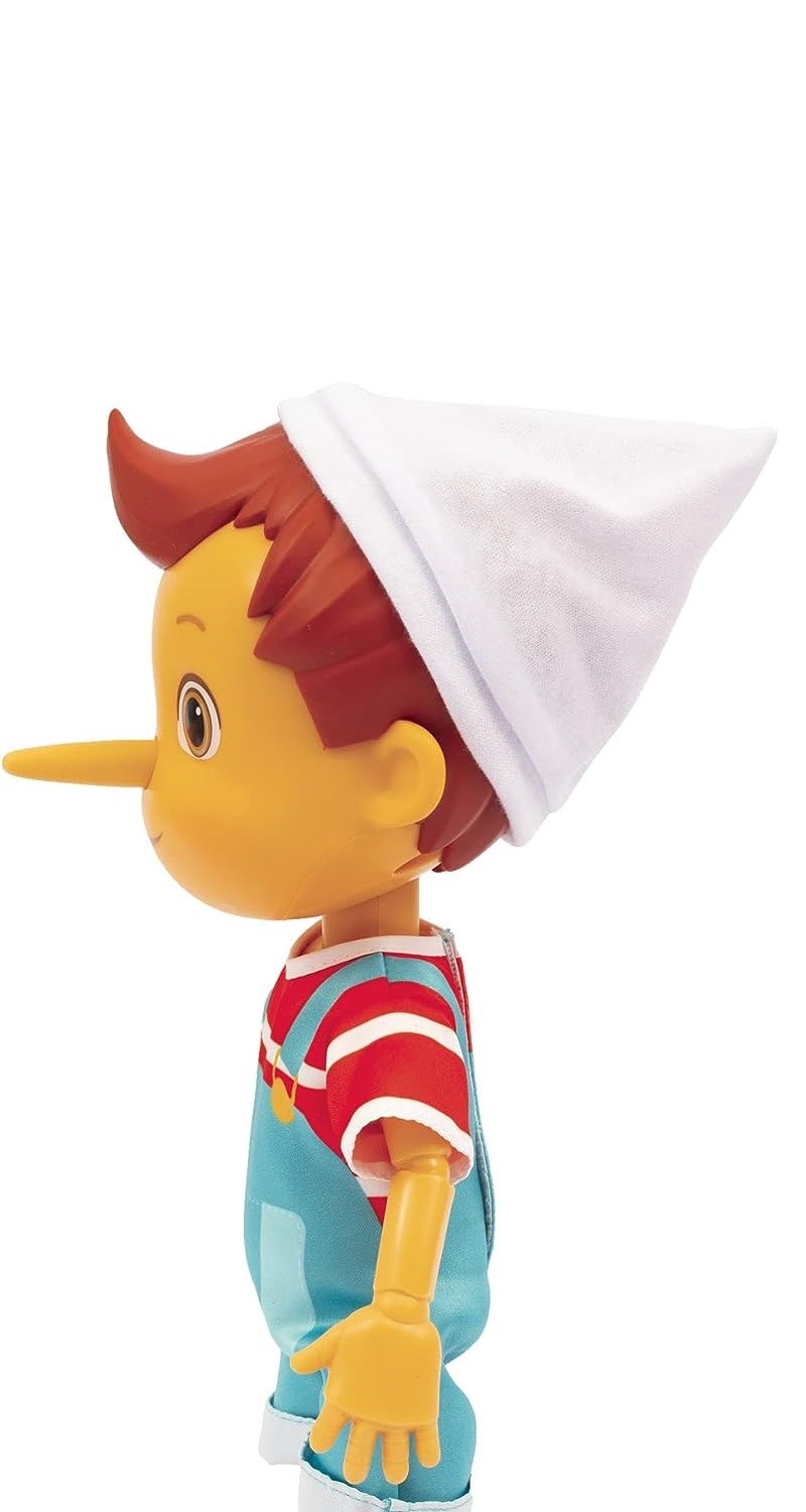Pinocchio Pinochon le crece la nariz