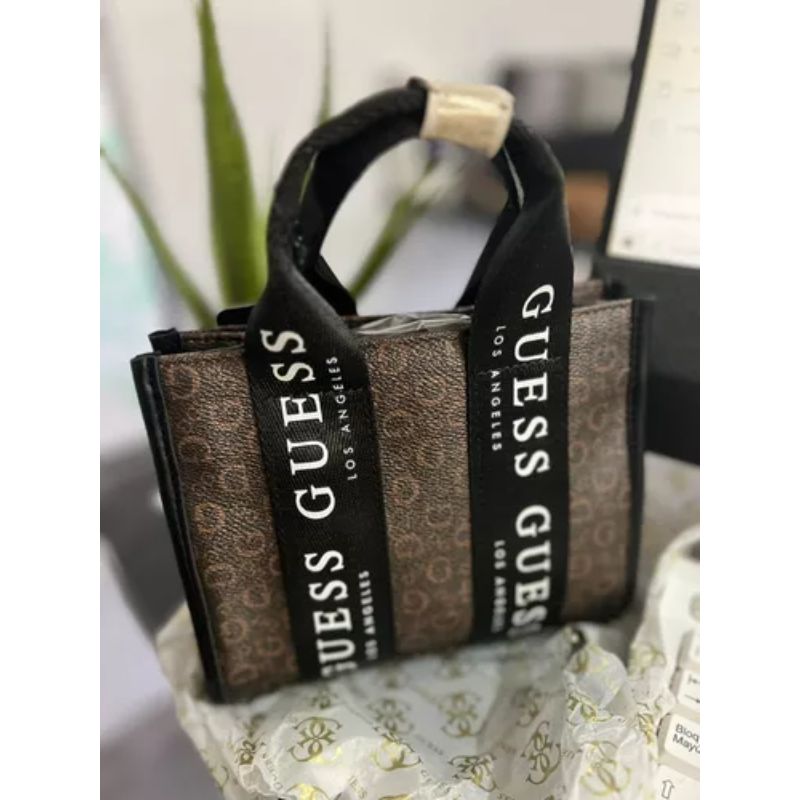 Guess Bolso Bandolera Mini Con Logotipo