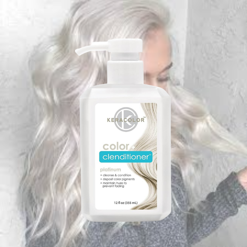 Keracolor Acondicionador Depositador de Color Platinum 355ML