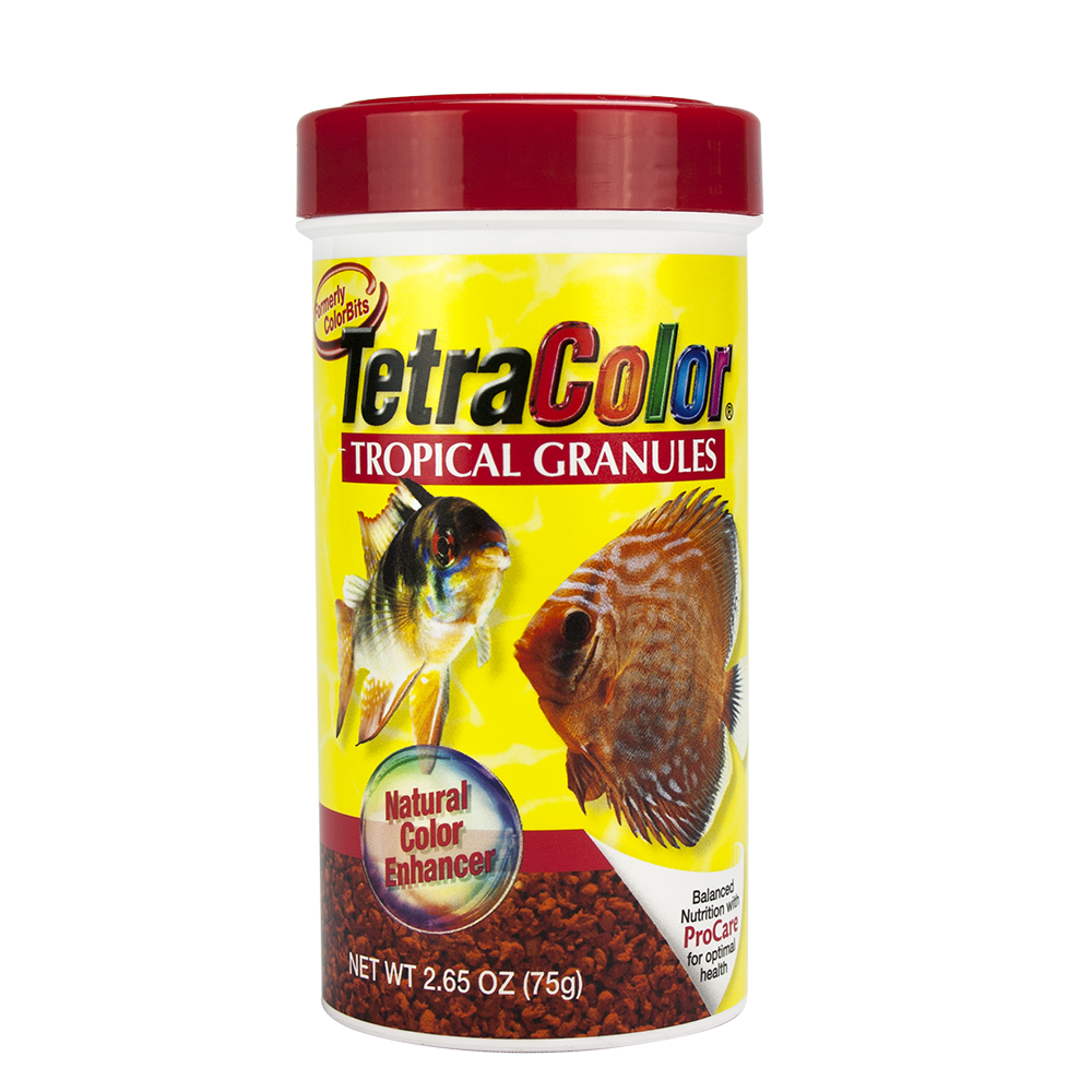 Tetra Tetracolor Tropical Granules Alimento para Peces con 75 Gramos