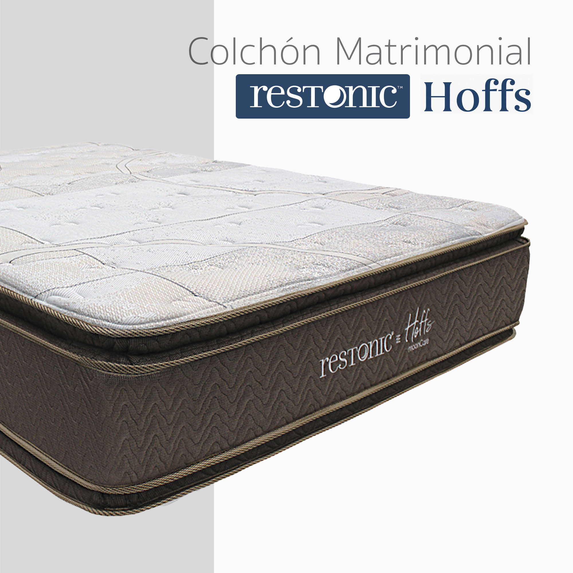 Colchón Restonic Tamaño Matrimonial Modelo Hoffs