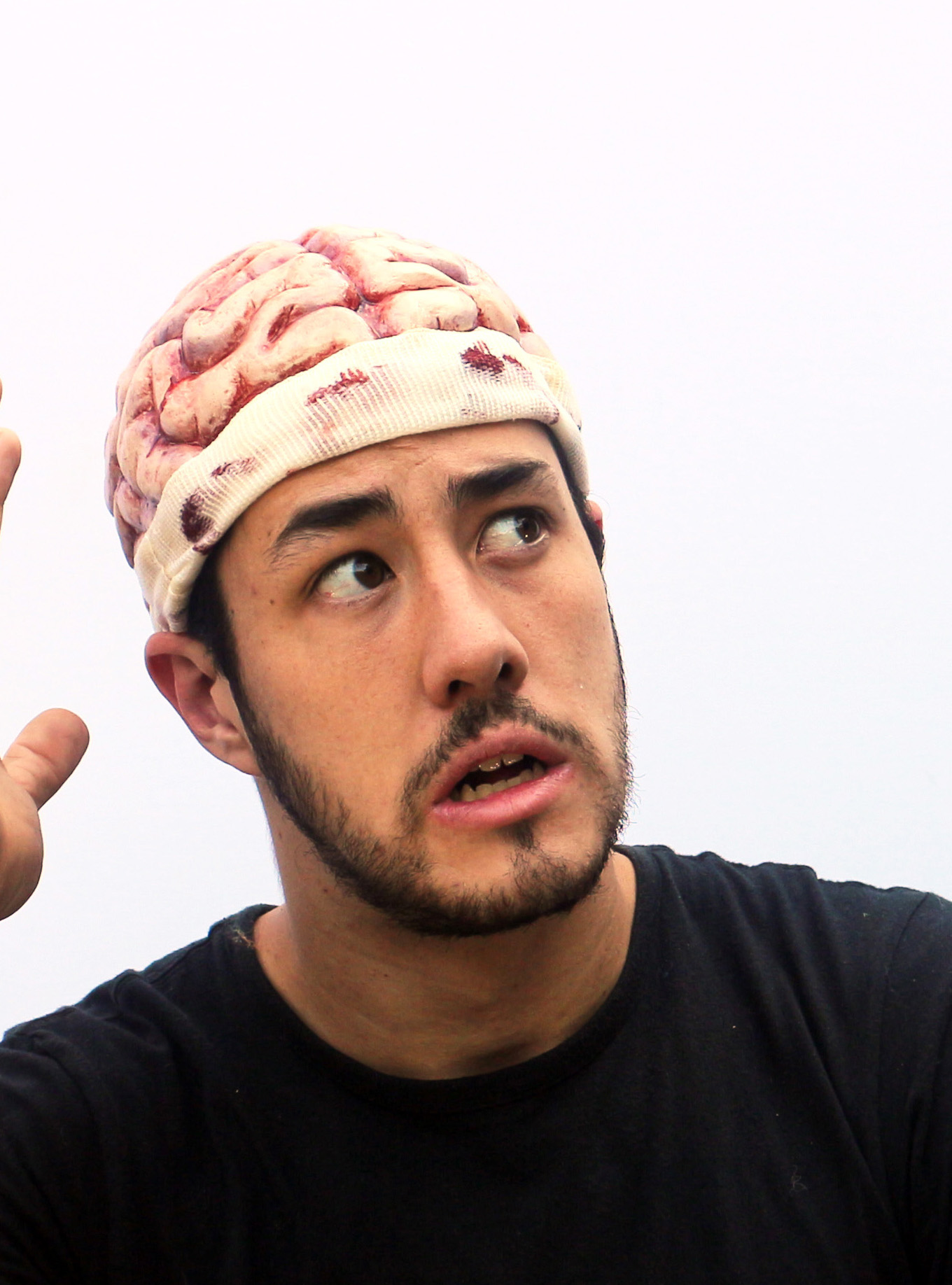 Máscara Casco De Cráneo Brain Cap Ghoulish Productions Disfraz ...