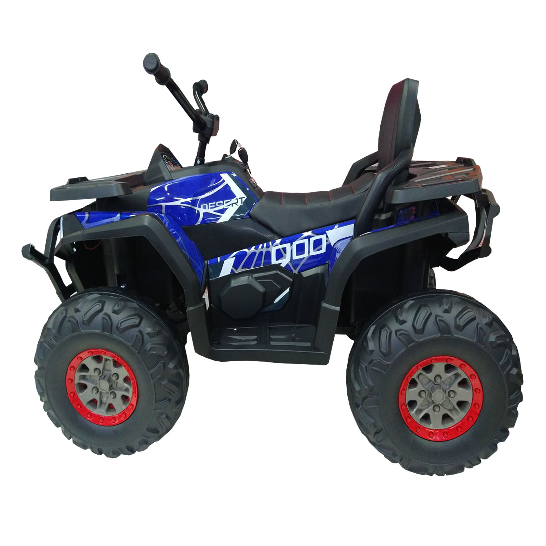 Cuatrimoto Moto Electrica Montable Infantil 12V MTT60 Azul Spider Pintado