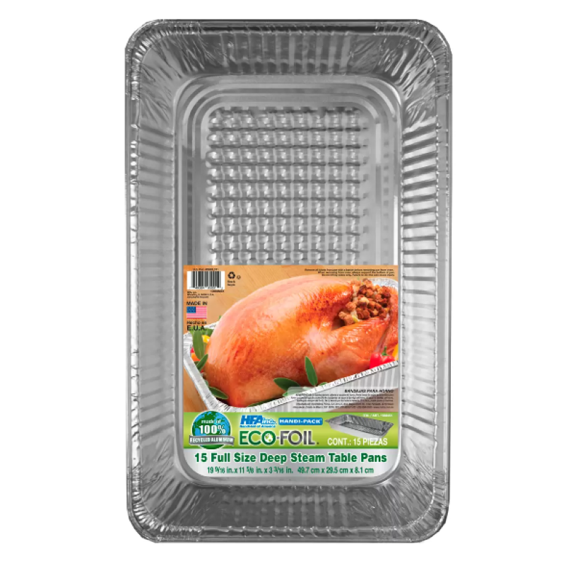 Bandejas para Horno Eco Foil 1688451 15 pzas