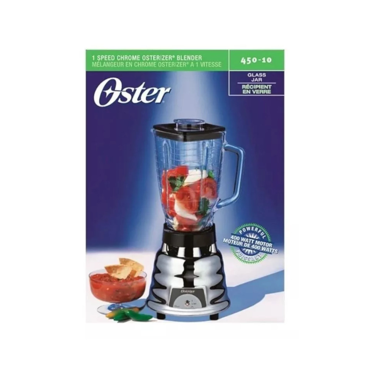 Licuadora Oster Osterizer 450-10 vaso vidrio 1.25Lt 1 Velocidad