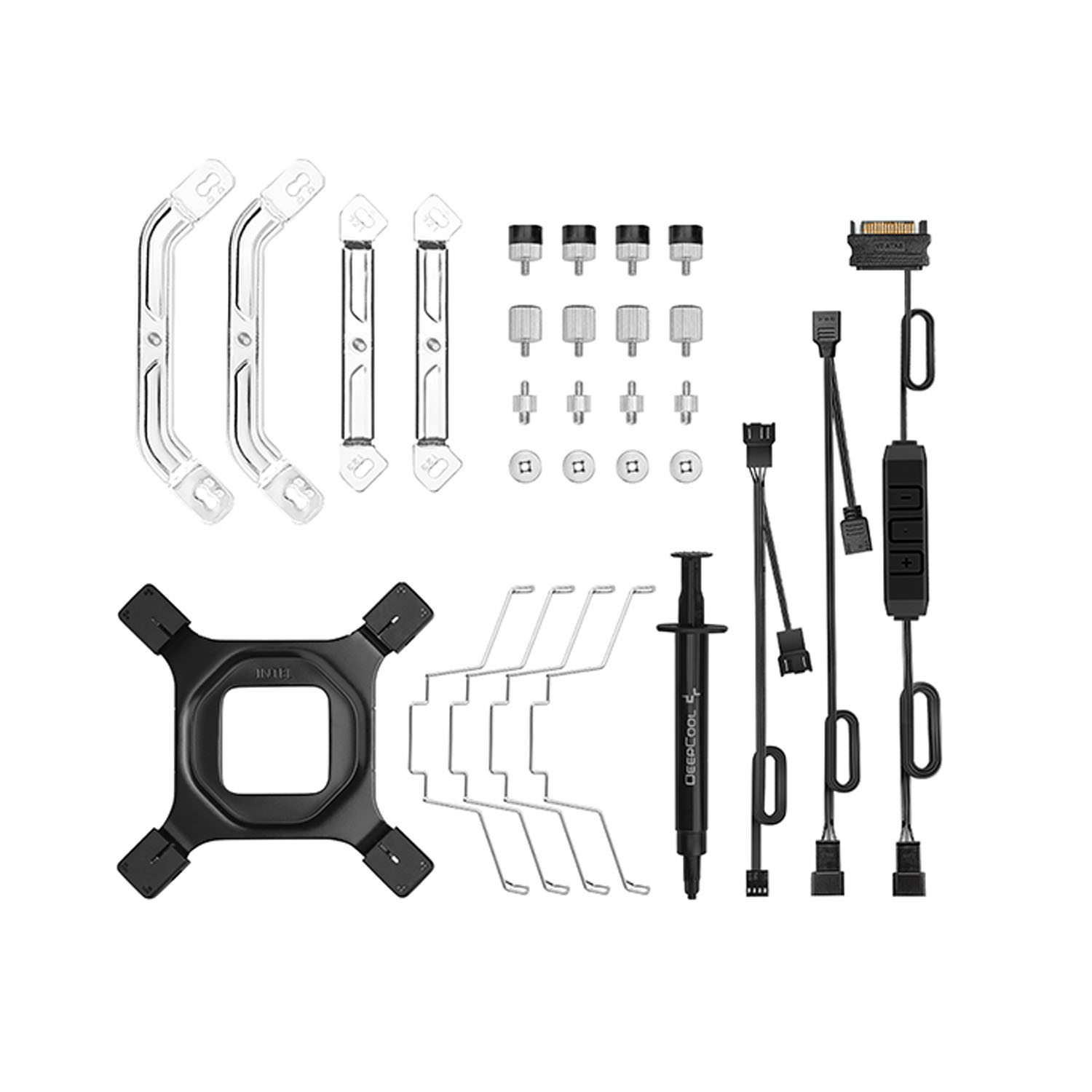 Disipador CPU DeepCool AS500 PLUS 140mm 500 - 1200RPM Negro.