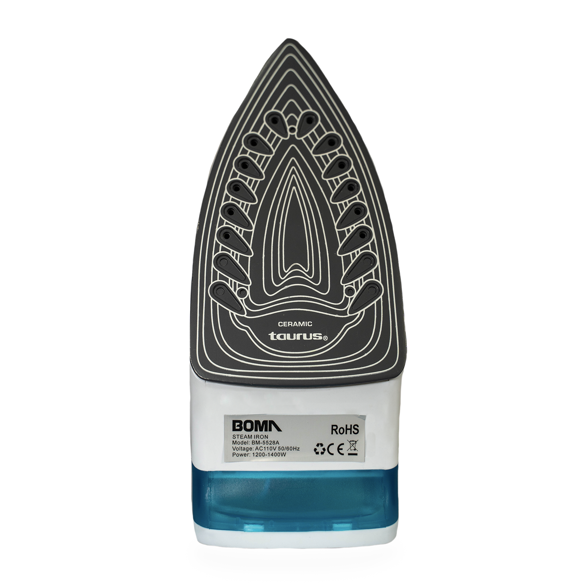 BOMA Plancha Professional Electrica 1400w color azul BM-5528A