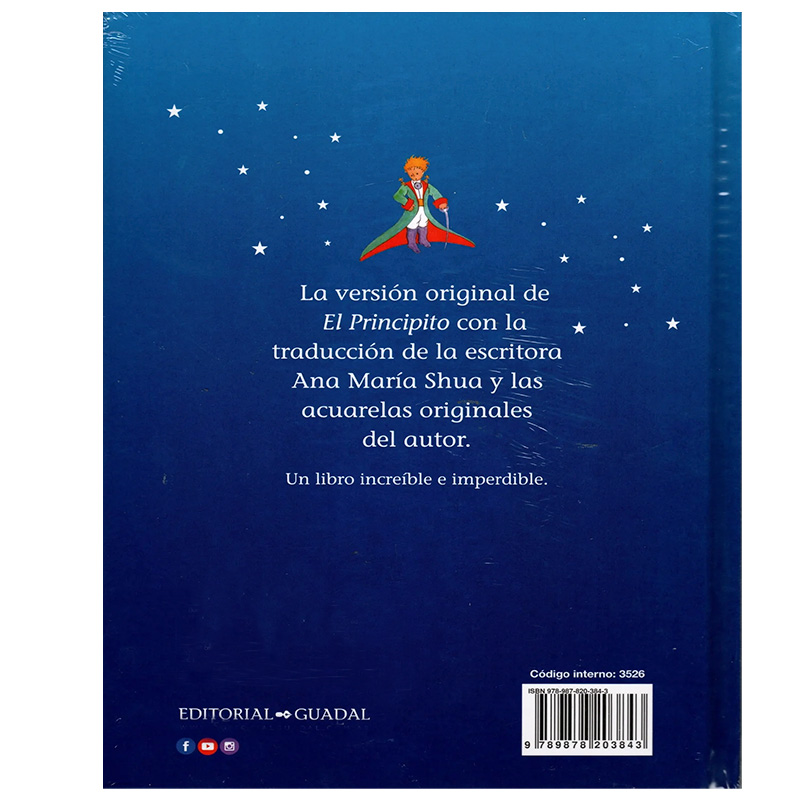 El principito tapa dura azul