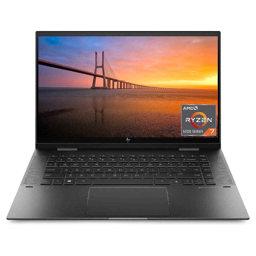 Laptop Touch HP X360 15.6 Ryzen 7 8GB 512GB Windows 11 Negro