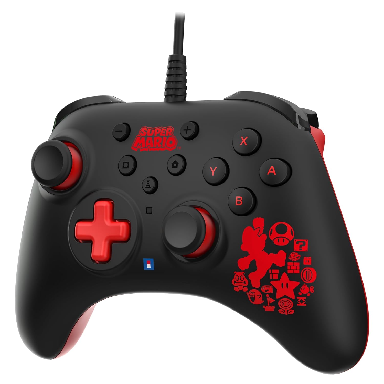 HORI Nintendo Switch HORIPAD Turbo (Mario) Wired Controller