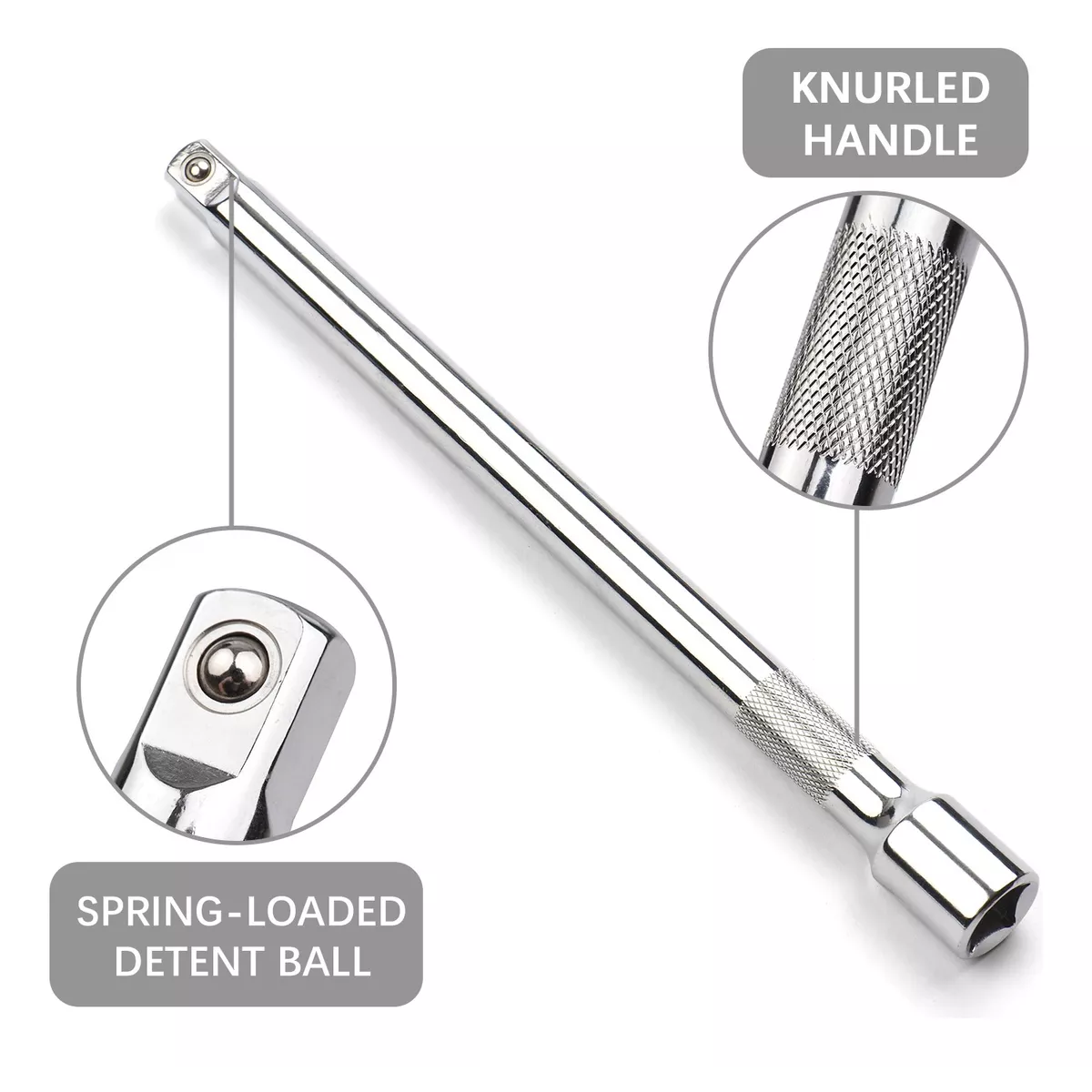 Juego De Llaves De Tubo De 15 Pzs Y 8 Varillas De Extensión