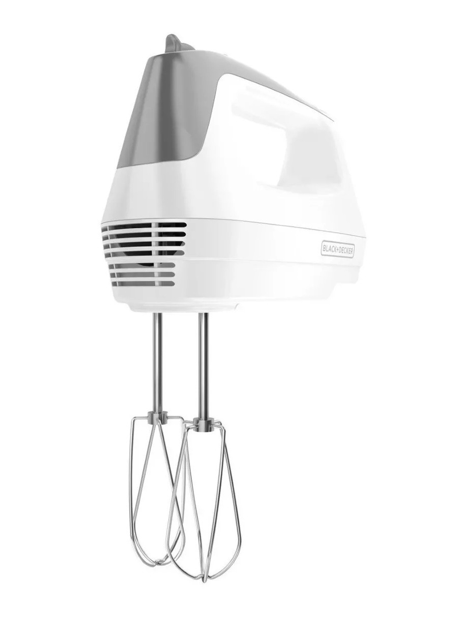 Batidora de inmersión Black+Decker MX1500 blanca